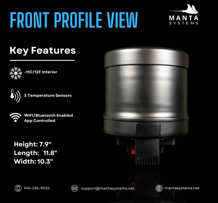 Automated Frozen Fish Food Feeder | Pre-Order on IndieGoGo – Manta Systems